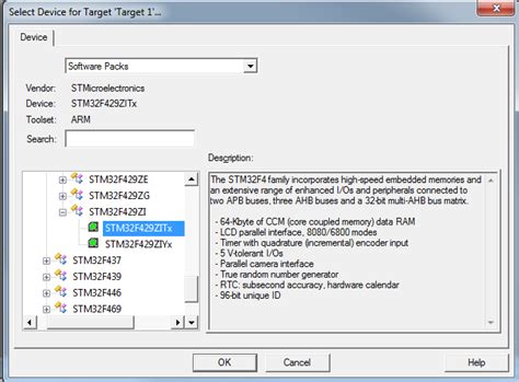 ARM Cortex STM Project STM F Keil CubeMX