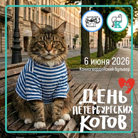 Мероприятие в Санкт Петербурге 6 июня 2026 День Петербургских котов 8347