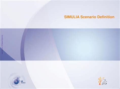 Pdf Simulia Scenario Definition Dassault Systèmes · Lecture 1