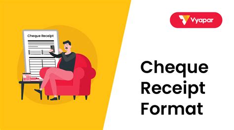 Cheque Receipt Format Simplify Payment Tracking