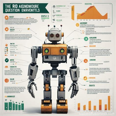 Autonomous Robots Navigation Infographic Stable Diffusion Online