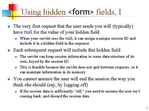 Servlet Session Tracking Persistent Information N A Server