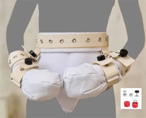 Mittens Boxing Fastening Gloves Medical Restraints Straps Japanese Bdsm