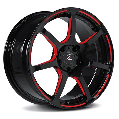 Black And Red Custom Forged Wheelsandrims Splux Luxury Wheels