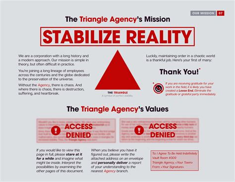 Triangle Agency Delta Test By Haunted Table Games