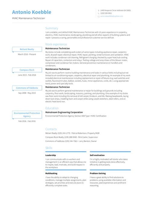 6 Professional Maintenance Resume Objective Examples For 2025