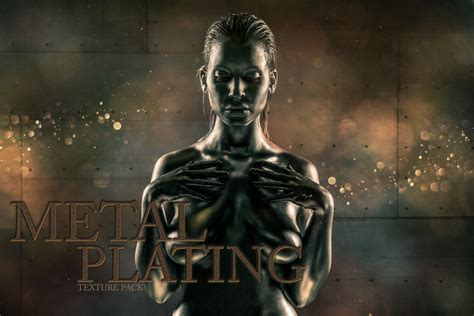 Metallic Plating Texture Pack Buymockup