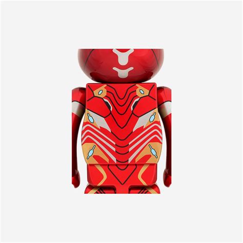 베어브릭 마블 아이언맨 마크 50 1000 Bearbrick Kream