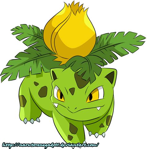 002 Ivysaur Shiny By Narutorenegado01 On Deviantart