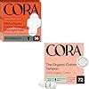 Cora 100 Organic Cotton Topsheet Ultra Thin Period Pads