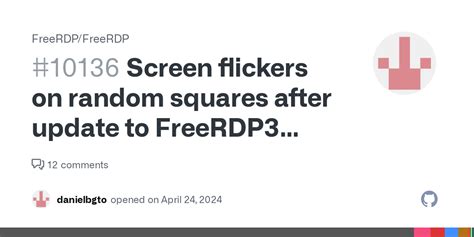 Screen Flickers On Random Squares After Update To Freerdp3 351 Not