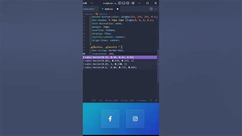 Glassmorphism Icons Shorts Htmltutorial Csseffect Youtube