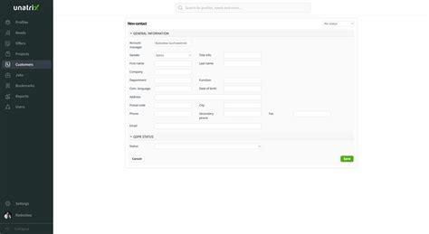 Adding Contacts Unatrix Help Center