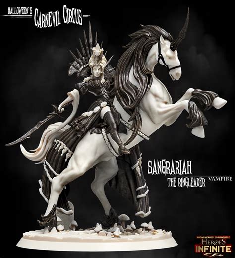 Heroes Infinite Carnevil Circus Sangrariah The Ringleader Vampire Free High Quality Models