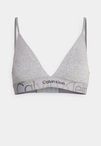 Calvin Klein Underwear Lght Lined Triangle Embossed Icon Cotton