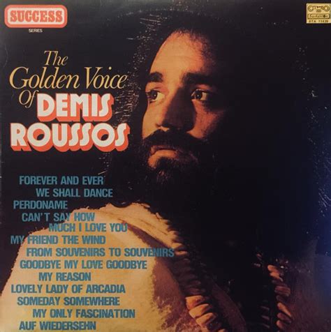 The Golden Voice Of Demis Roussos De Demis Roussos 1987 33t