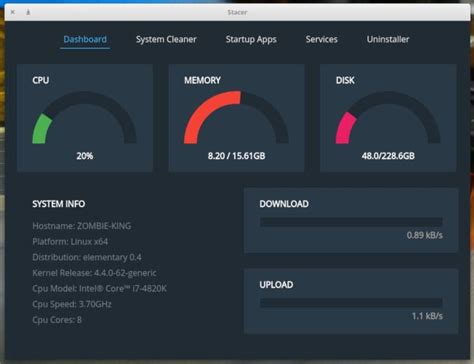 How To Install Stacer For Quick Linux System Optimization Techrepublic