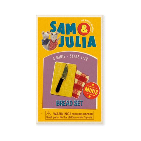 Minis Bread Set 3 Pcs Sam And Julia The Mouse Mansion