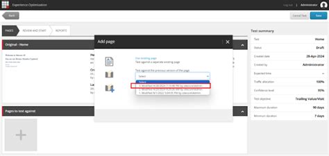 setup a b testing in sitecore part 2