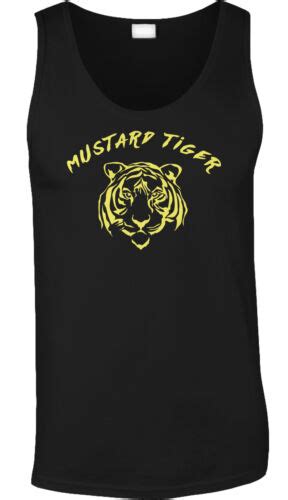 Mustard Tiger Trailer Park Tv Show Shirt Cult Classic Funny Comedy Mens