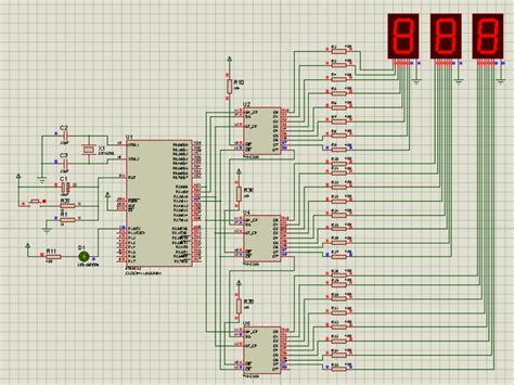 基于stc89c52的74hc595级联驱动数码管仿真电路方案设计（仿真电路源代码）k1ang行业解决方案供应商库【百工联】工业互联网