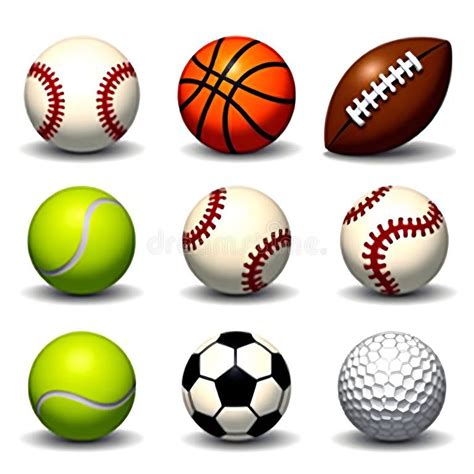 Soccer Basketball Collection Stock Illustrations 12 407 Soccer