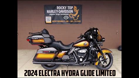 2024 Electra Hydra Glide Limited Tobacco Fade Youtube