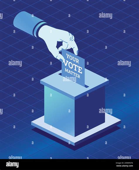 Vote Box Vector