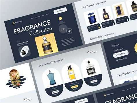 Perfume Ecommerce Website Design 🥰 Behance