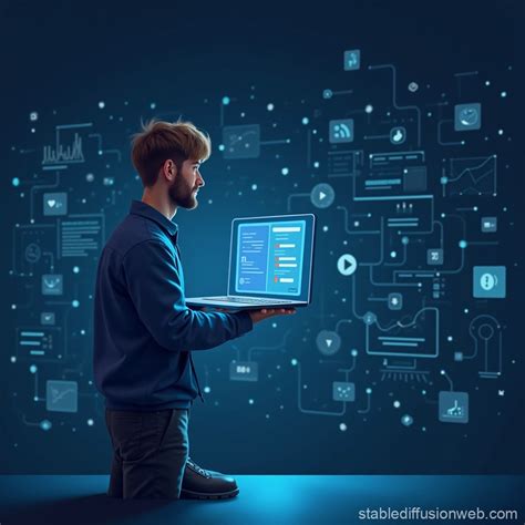 Linkedin Banner For Software Engineer Ai Stable Diffusion Online