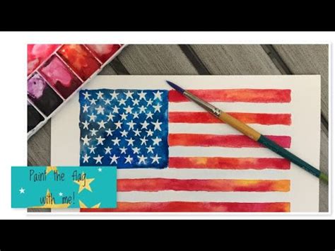 Painting The Flag A Quick Tutorial Youtube