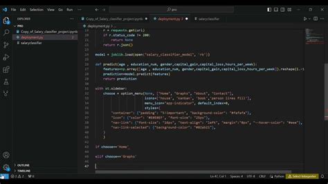 Deployment For Machine Learning Model Using Streamlit Library Youtube
