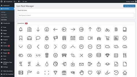 How To Upload Custom Icon Packs Into Wordpress For Free Using