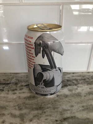 Diet Pepsi Star Wars Episode I Phantom Menace 20 Battle Droid Soda Pop