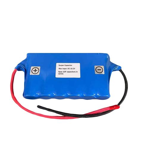 Super Capacitor Module With Protection Board Max 16 2v 1 67f Working Voltage 12v 6