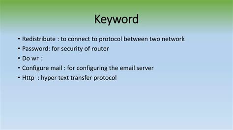 Eigrp Dhcp Ospf Nat Ppt