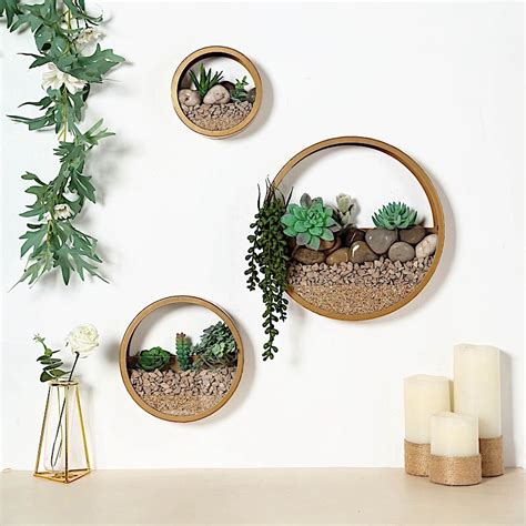 Half Moon Wall Planters