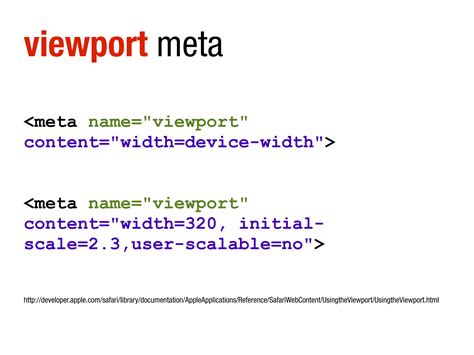 The Specs Behind The Sex Mobile Friendly Layout Beyond The Desktop Ppt