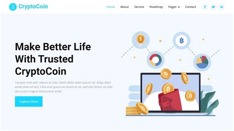 How To Create A Responsive Crypto Website Template Html Css And