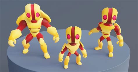 Robot Characters Prolax 3d Robots Unity Asset Store