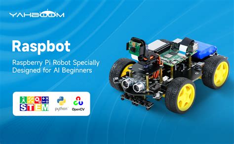 Yahboom Robot For Raspberry Pi 4b Ai Starter Programming Diy Car Kit Visual