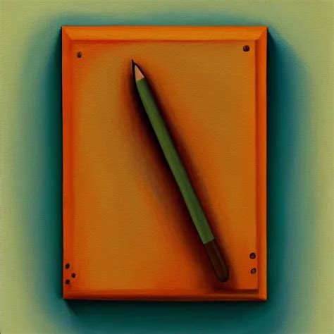 A Painting Of A Notepad That Is Also A Door Trending Stable Diffusion OpenArt