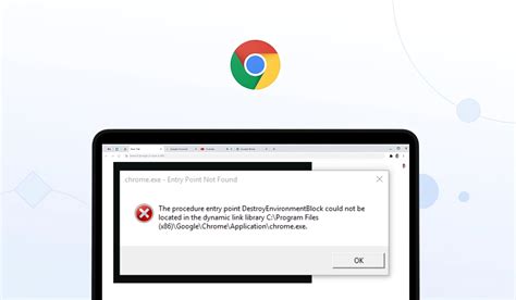 Não Foi Possível Localizar O Ponto De Entrada Chromeexe Correção