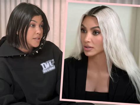 So Much For Peace Kim Kourtney Kardashian Just Got Into Huge Fight