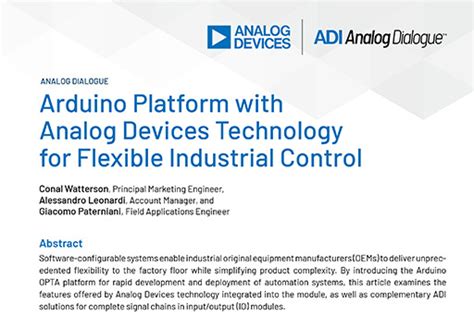 Analog Io And Digital Io Solutions Analog Devices