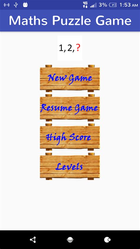 Android 용 Maths Puzzle Game Apk 다운로드