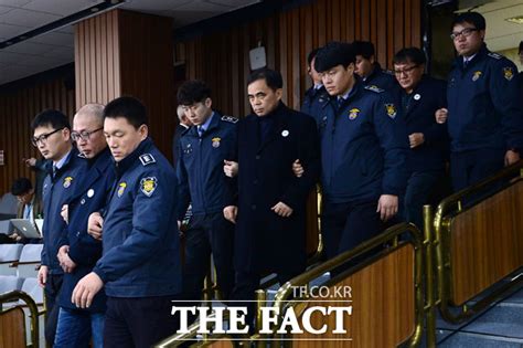 Tf포토 2차 청문회 참석하는 김기춘 차은택 송성각 포토 기사 더팩트