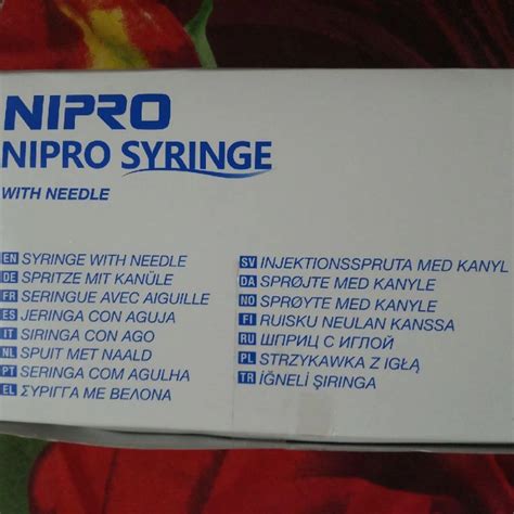 Buy Nipro Syringe With Needle Online From Galina Distributor
