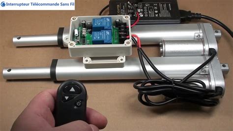 Télécommande Sans Fil Synchrone De Deux Vérin électrique 12v Ou 24v