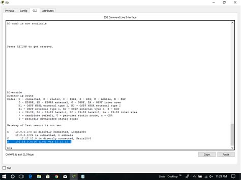 Young Ccna Lab Trainers Configure Static Route Cisco Packet Tracer